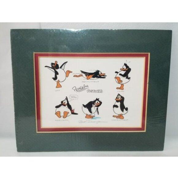 Robert Marble | Art | Robert Marble Signed 8x Print Penguin Postures ...